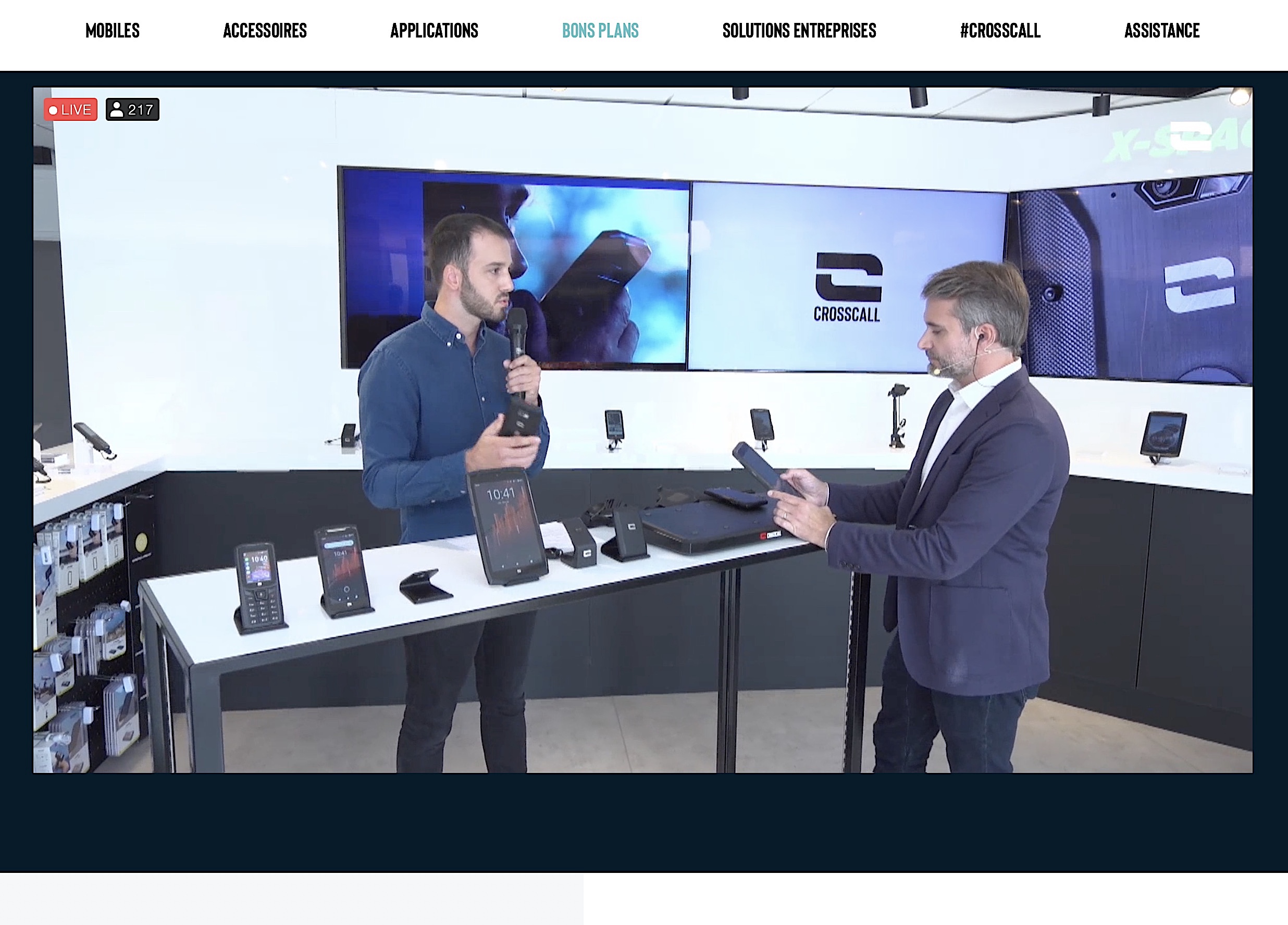 CrossCall, saison et gamme 2021… La téléphonie des pros ! - ANews-Mobility